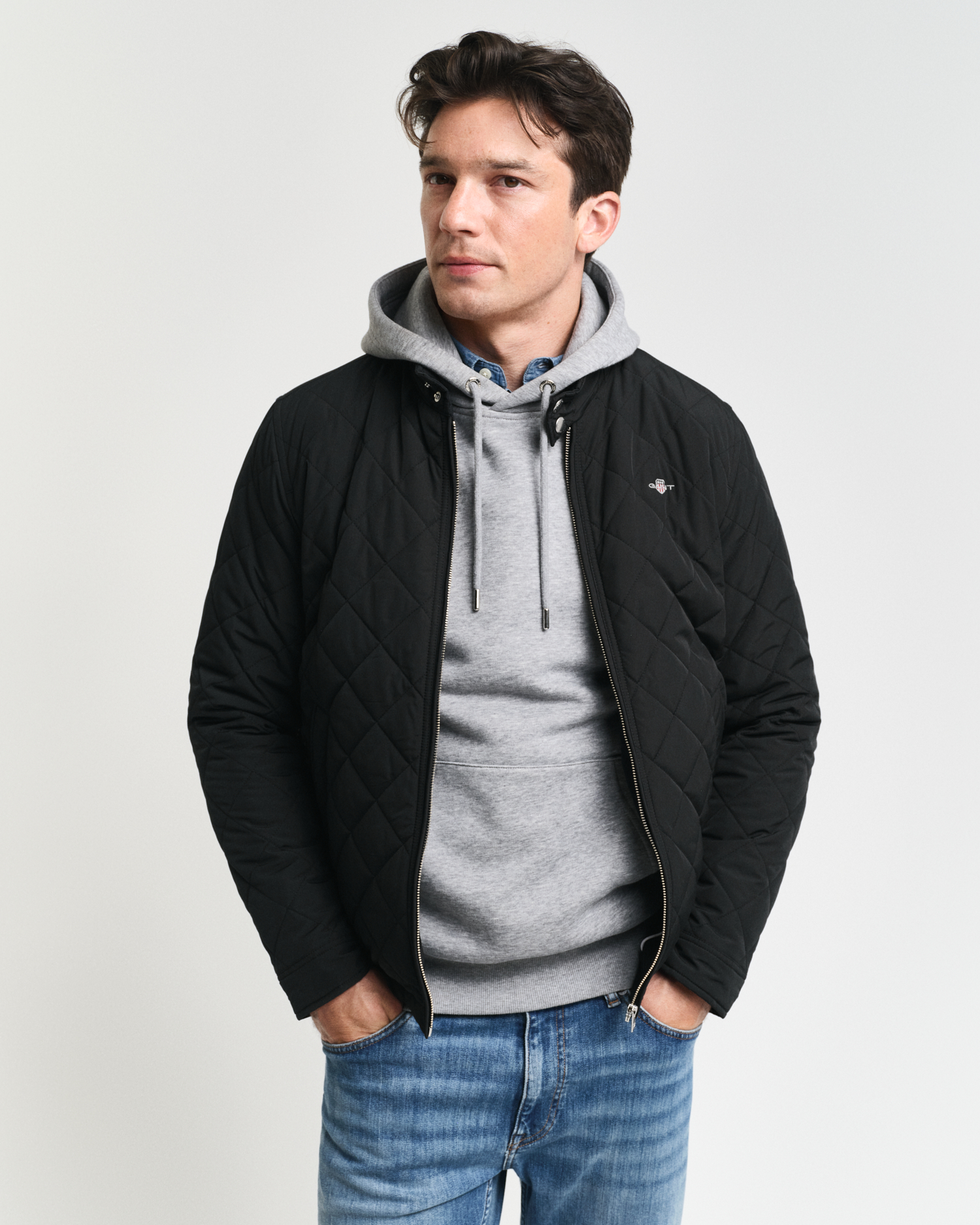Quiltad Windcheater jacka - GANT