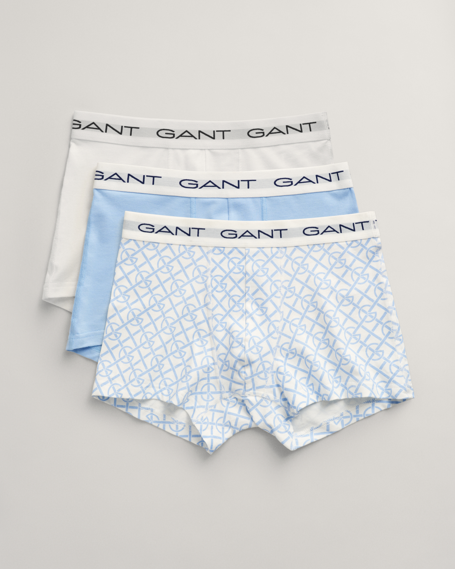 3-Pack G Patterned Trunks - GANT